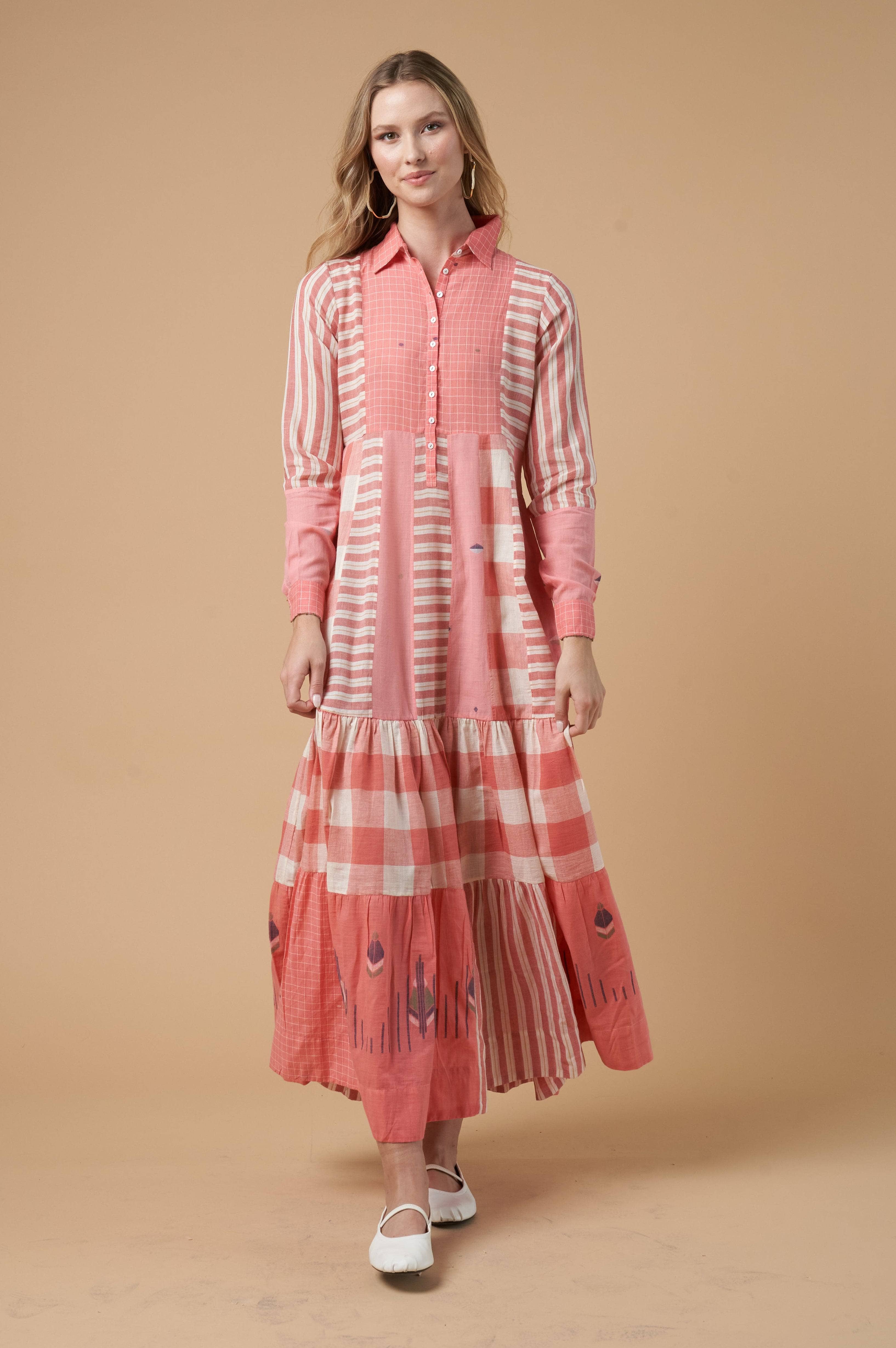 Shop Now Chelsea Dress Pink Soft – Guadalupe Design